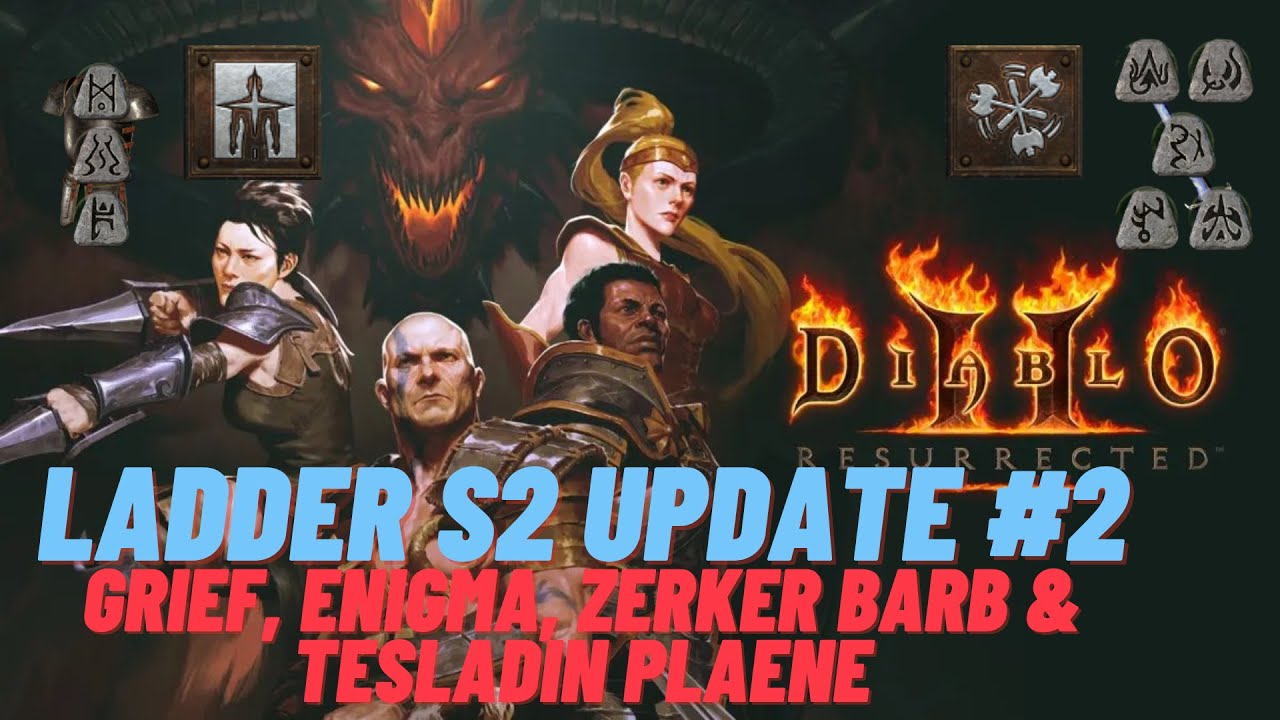 [D2R] Ladder S2 Update Nr. 2, Grief & Eni gebaut, MF Zerker ist am ...