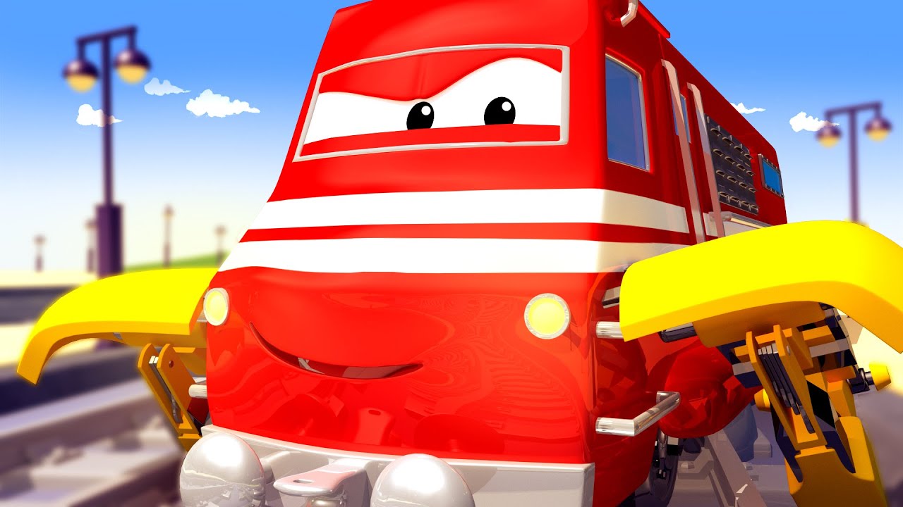 Troy The Train - The REPAIR TRAIN fixes Henry's wheels! - Car City ...