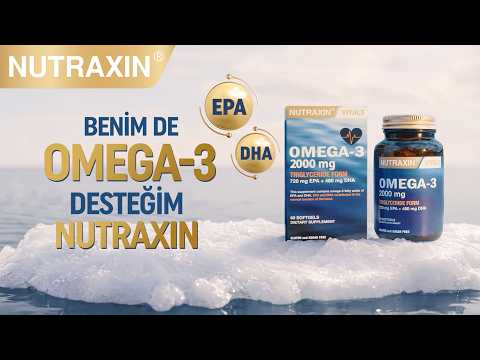 DANILO ZANNA'NIN DA TERCİHİ NUTRAXIN OMEGA-3 2000