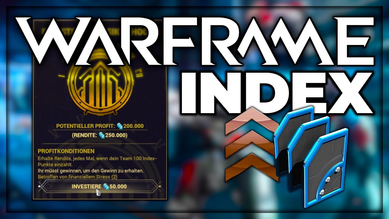 INDEX mit CREDIT BOOSTER! 🎮 Warframe Gameplay German - YouTube