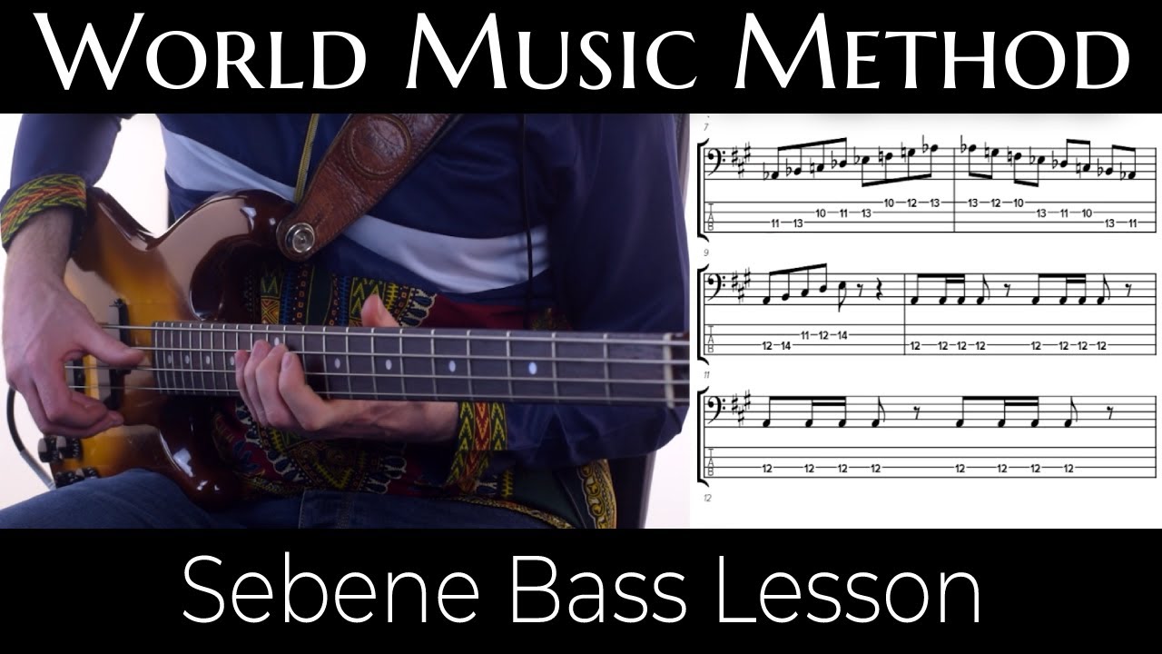 Sebene Bass Guitar Lesson | Congolese Music Tutorials With Edd Bateman ...