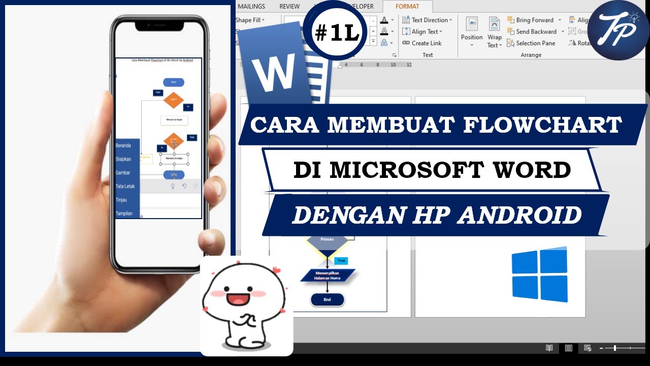 Cara Membuat Flowchart Di Ms Word HP Android | Buat Flowchart di Word ...