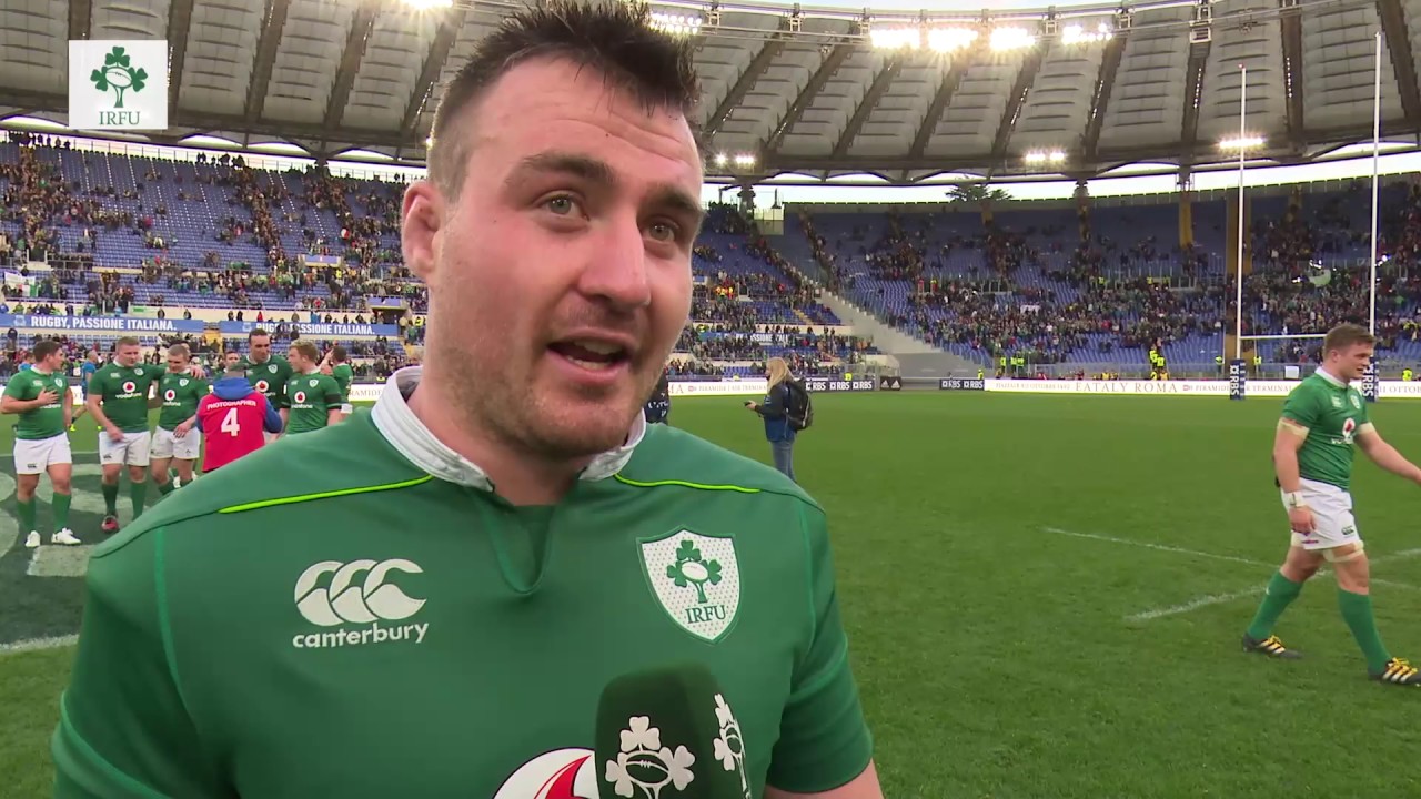Irish Rugby TV: Niall Scannell On His First Ireland Cap - YouTube