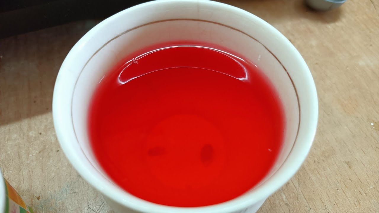 hibiscus tea #sembaruthi tea making - YouTube