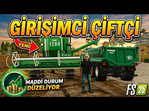 GİRİŞİMCİ ÇİFTÇİ! 🚜💎 | 0 Parayla FS25 Modlu #15