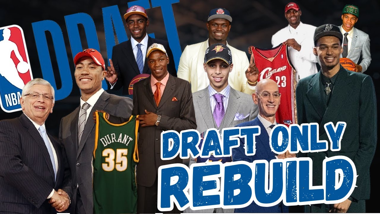 I Tried To Rebuild a Team Only Using the NBA Draft in NBA 2K25 - YouTube