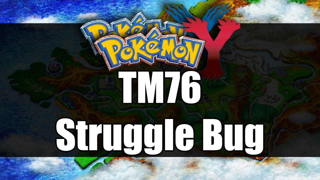 Pokemon X&Y - Where to get TM76 Struggle Bug - YouTube