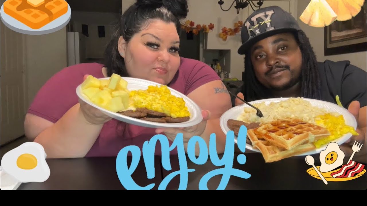 Discussing ReesaTeesa | Breakfast Mukbang - YouTube