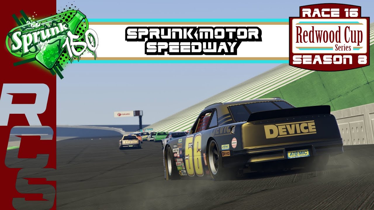 RCS8 Race 16: Sprunk Motor Speedway - YouTube
