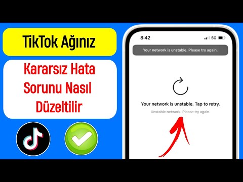 Ağınız Kararsız Sorunu TikTok Nasıl Düzeltilir || TikTok ağı kararsız