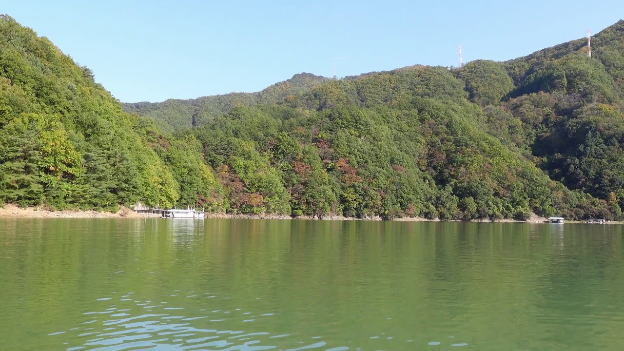 강원 화천 파로호에서 카약(Kayak in Hwacheon-Paro Lake,Gangwon Province,Korea ...