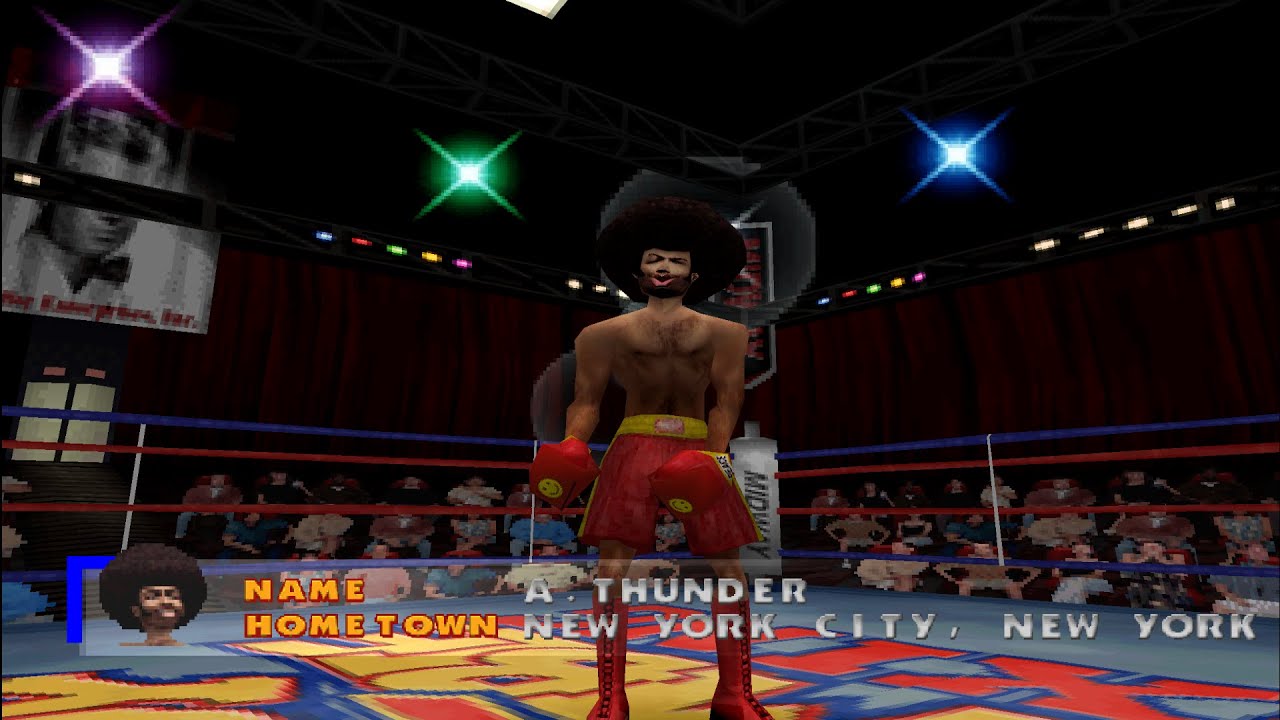 Ready 2 Rumble Boxing (Playstation) | Afro Thunder Hard Arcade Ladder ...