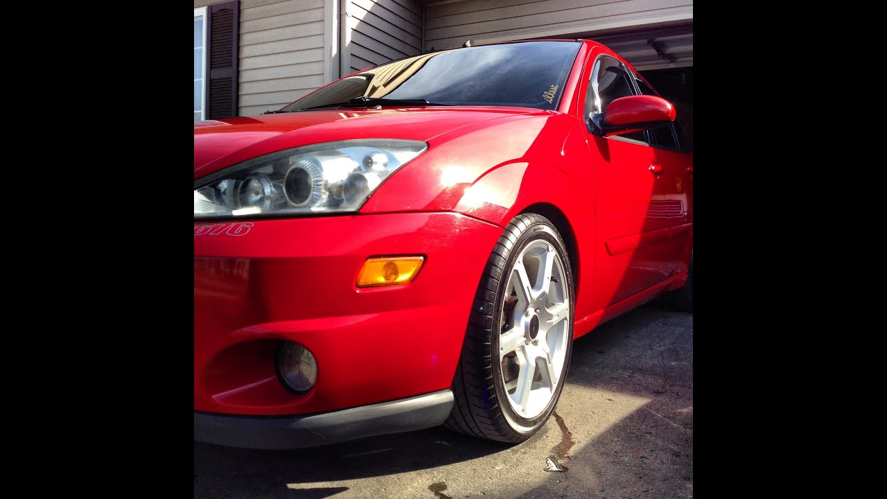 2004 SVT Focus Exhaust Revs!! - YouTube