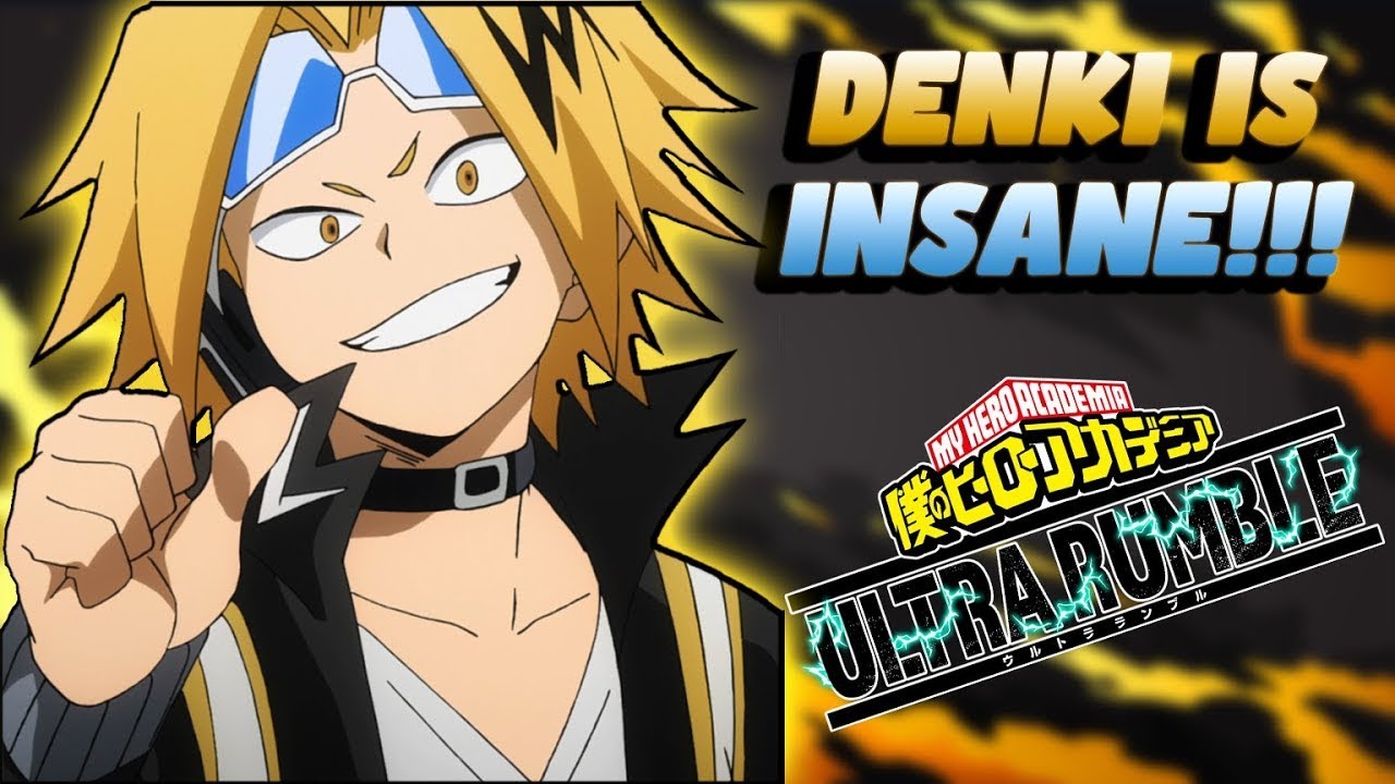 Denki to over powered in My Hero ultra Rumble - YouTube