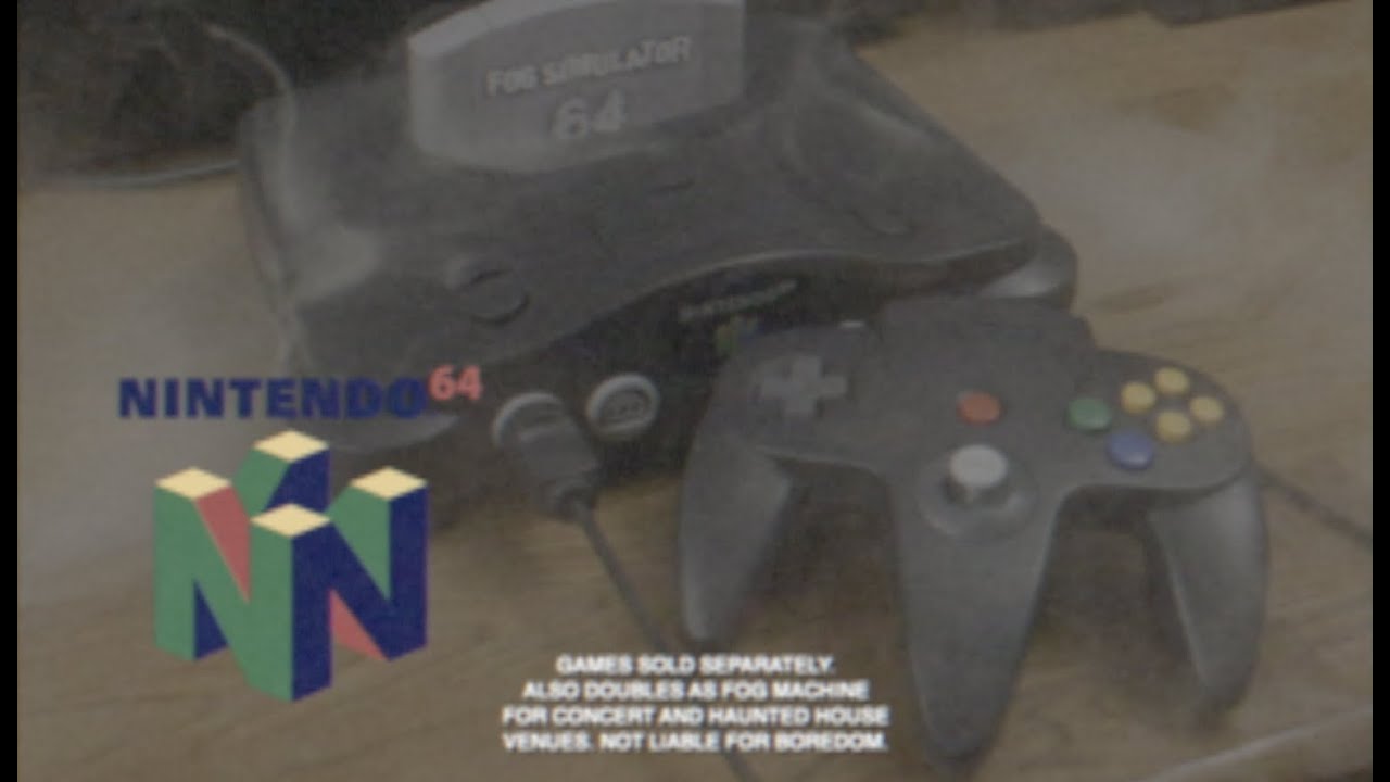 Nintendo 64 Fog Commercial - YouTube