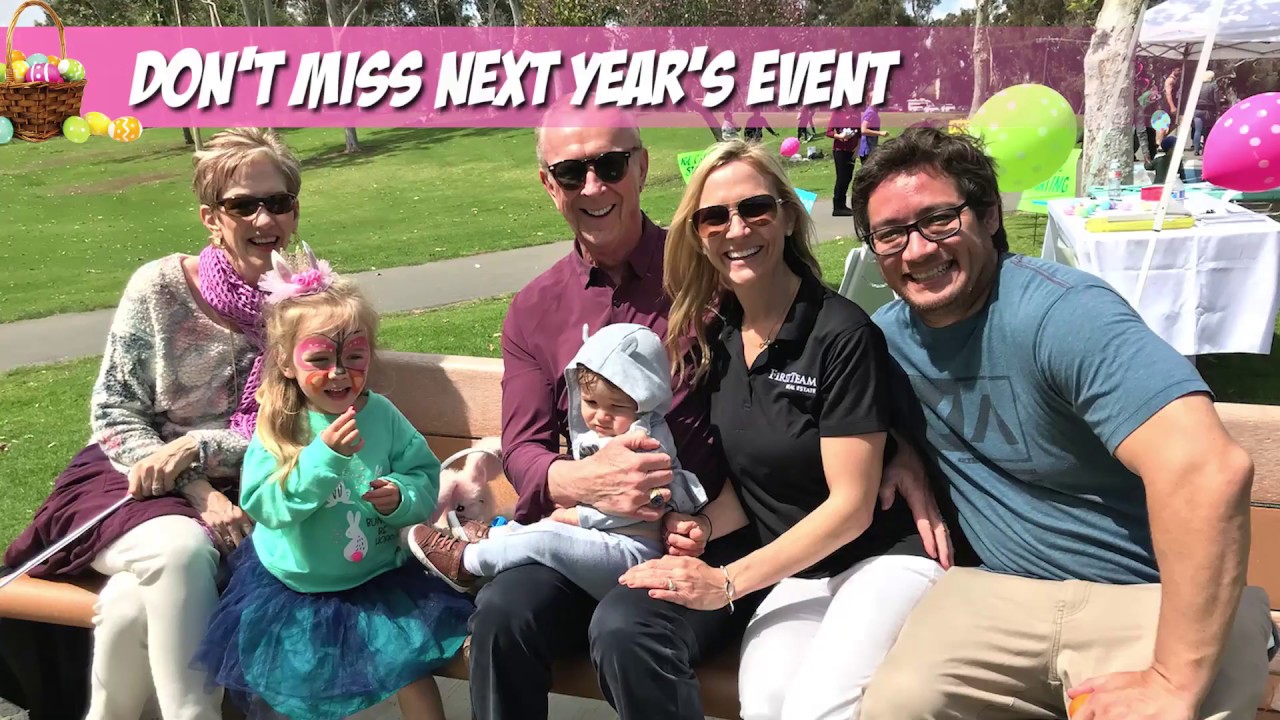 Denise Tash Team's Annual Easter Egg Hunt at Tri-City Park - 2018 - YouTube
