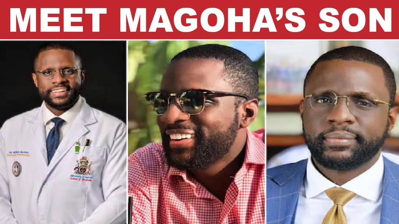 VERY HANDSOME! MEET MAGOHA'S SON, MICHAEL MAGOHA - YouTube