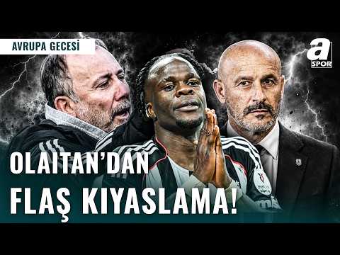 Junior Olaitan, Sergen Yalçın Ve Vincenzo Italiano'yu Kıyasladı! Olaitan'dan Yalçın'a Flaş Mesaj!