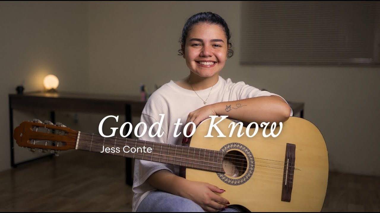 Good to Know - Jess Conte (Cover de Manoela Alves) - YouTube
