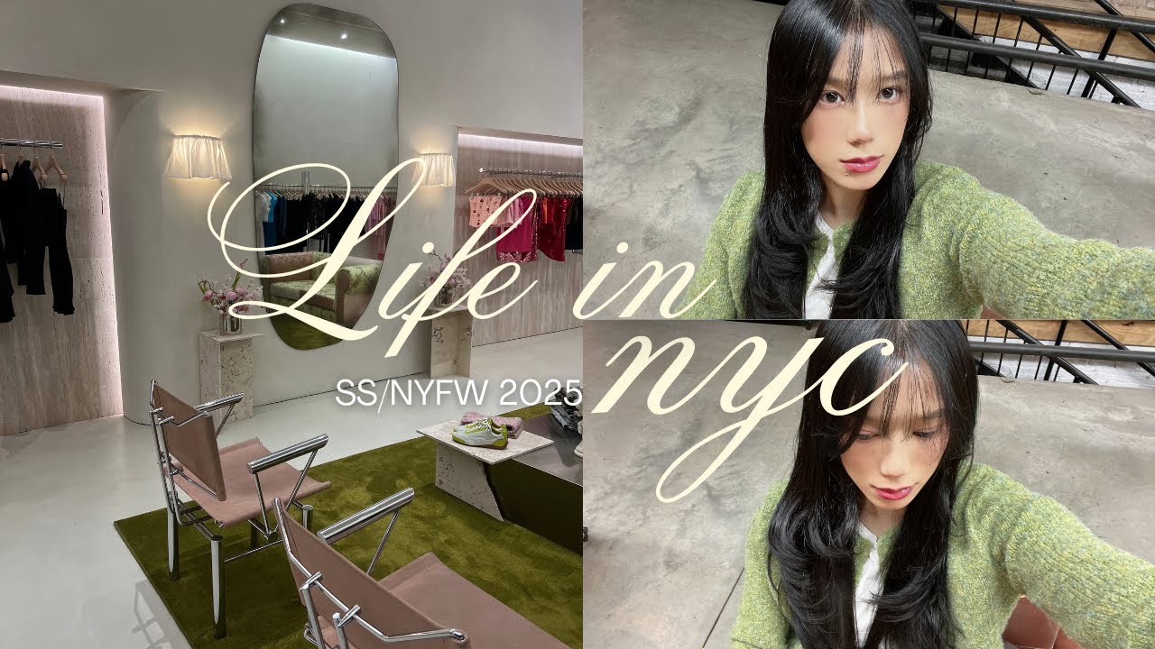 Life In NYC: Glowing up for fashion week, NYFW events, lots of matcha ...
