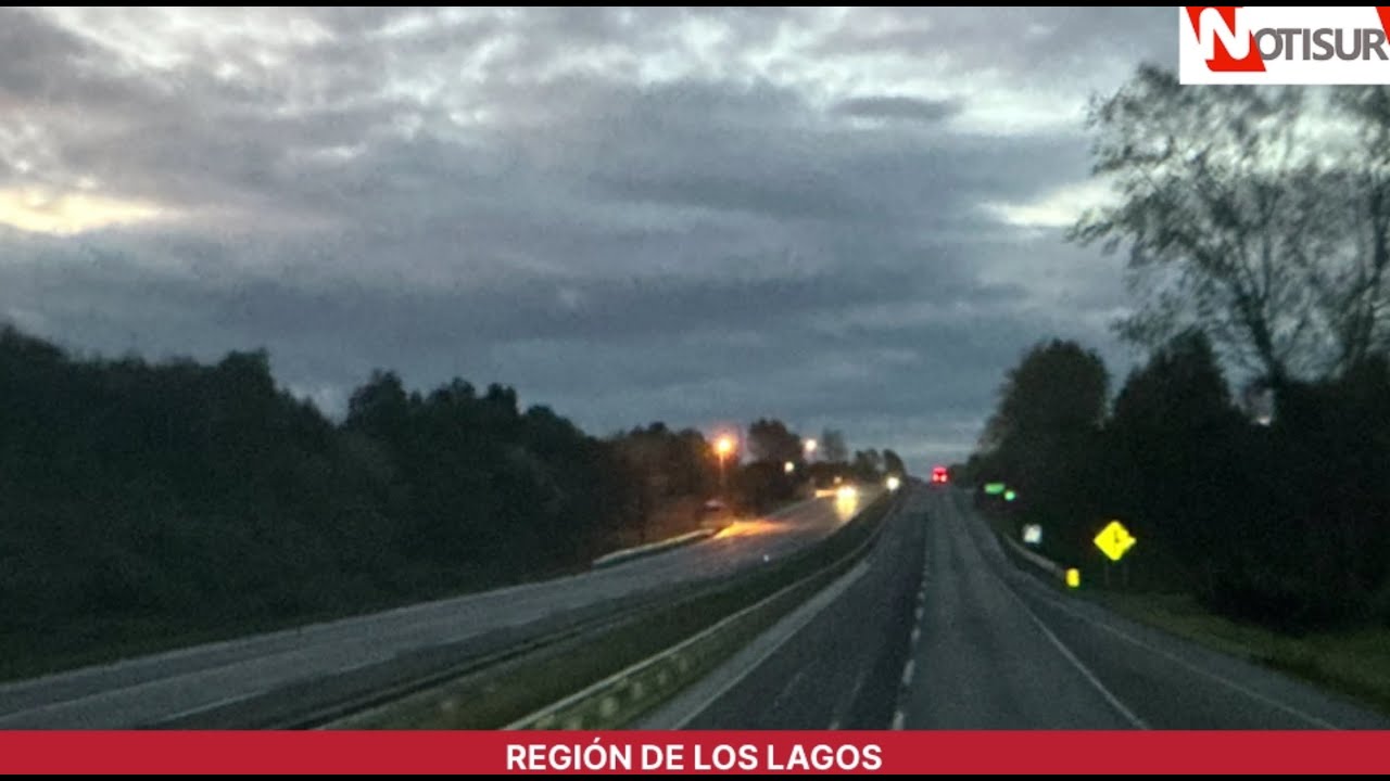 Recorrido entre Osorno y Puerto Montt (EN VIVO) - YouTube