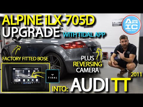 Audi TT MK2 with Factory Fitted BOSE - Now has an Alpine iLX-705D Media Station & Rear Camera!