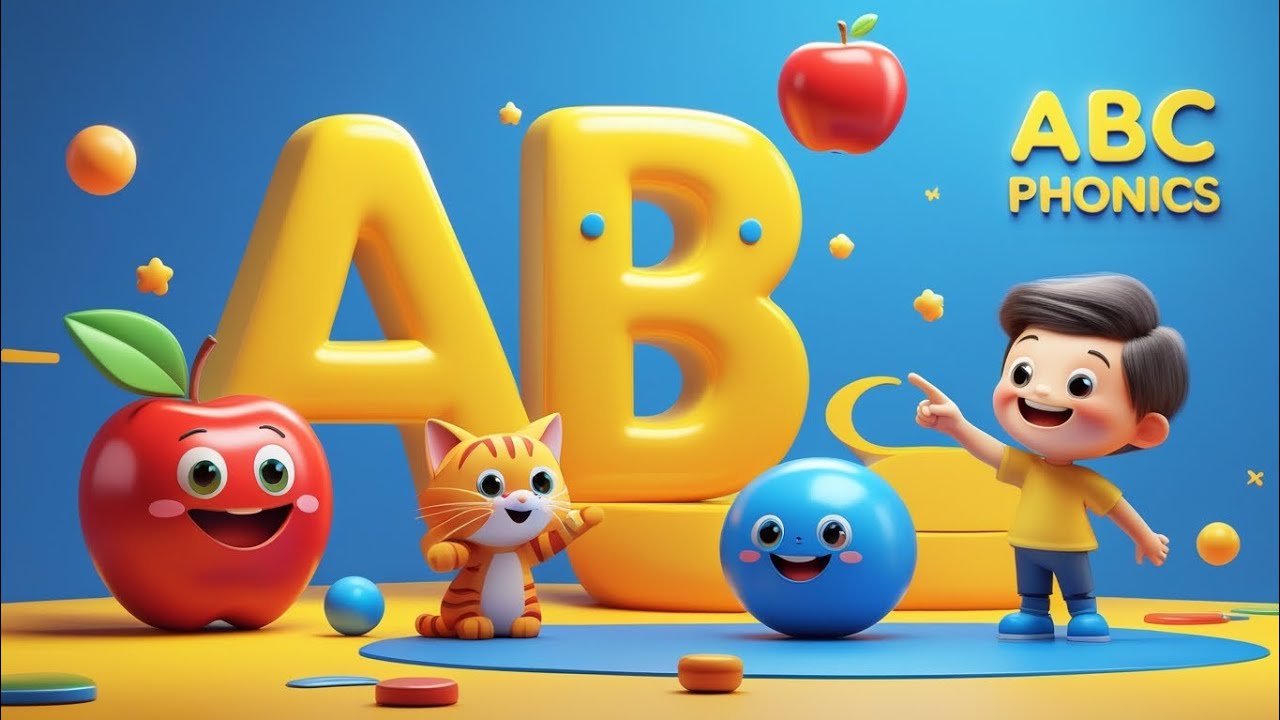ABC Phonics Song 🔤 Letter Sounds A–Z | Learn to Read for Kids - YouTube