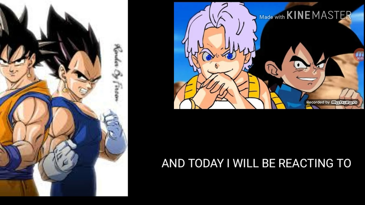 Goku and vegeta reacts to Gucci saiayn armor - YouTube