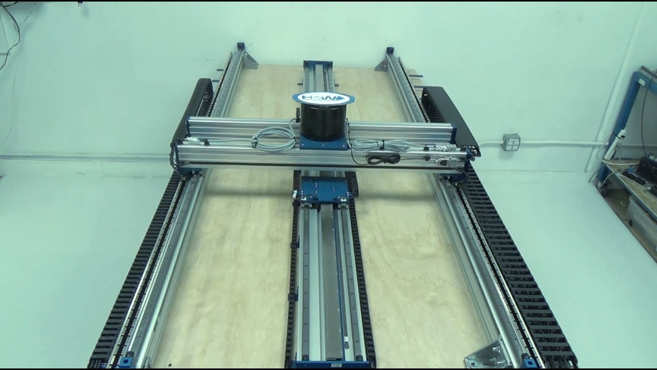 3 Axis Linear Theta Gantry - YouTube