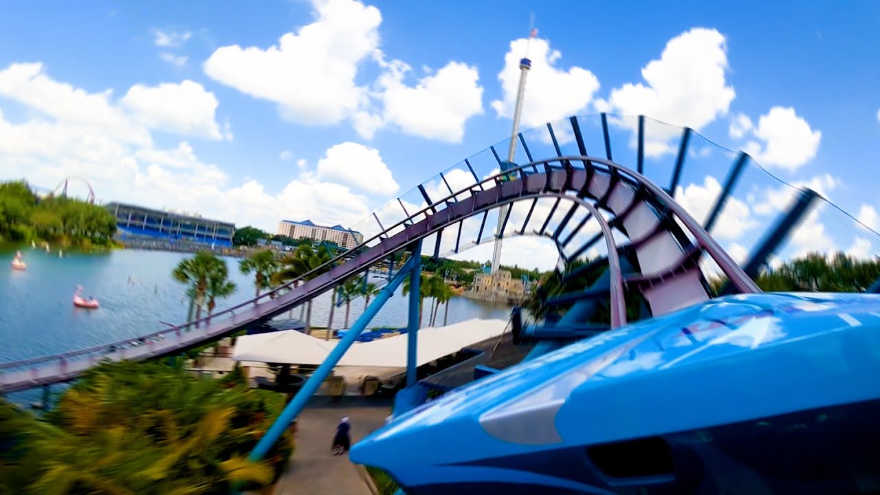 Mako Hyper Coaster POV - SeaWorld Orlando - YouTube