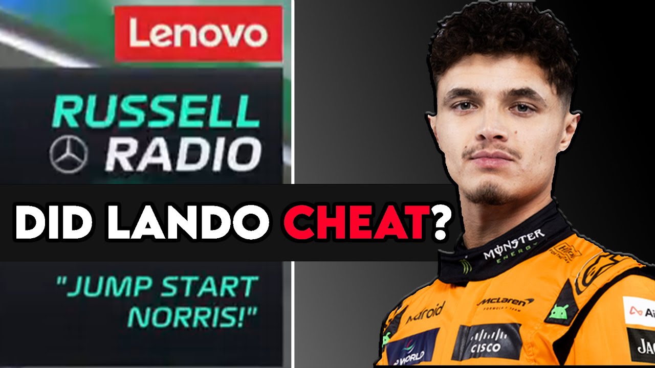 Lando Norris Jumpstart in Saudi Arabia - YouTube