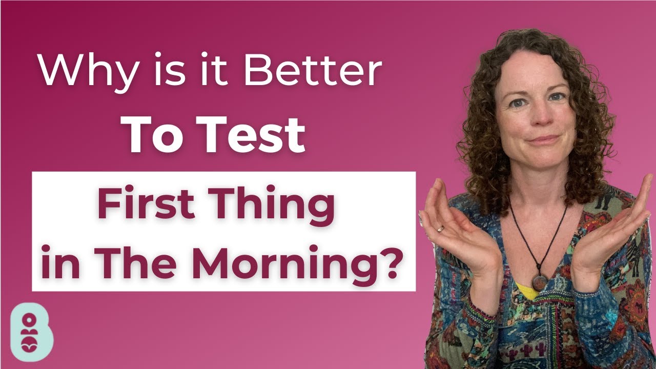 Why is it better to test first thing in the morning - YouTube