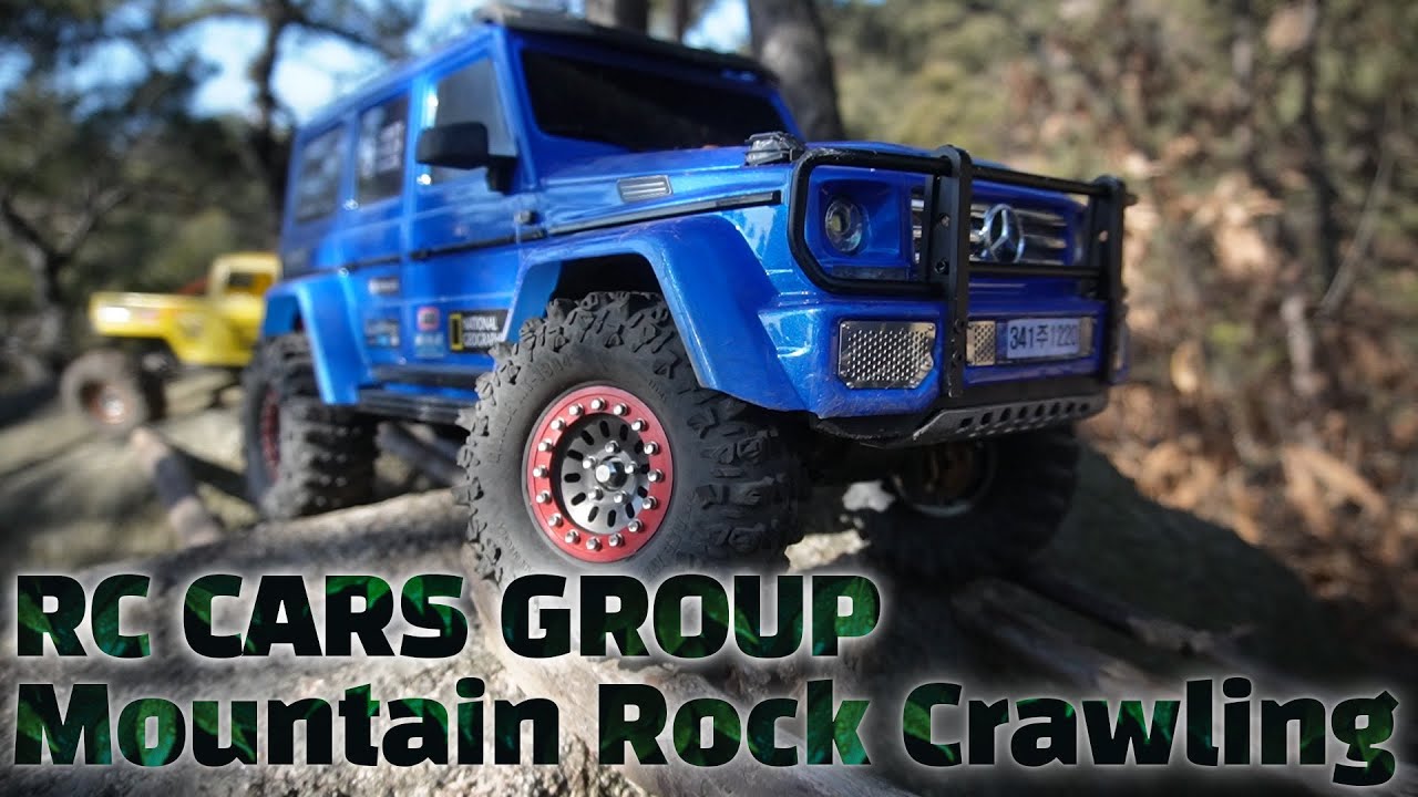 RC car group Mountain rockcrawling - YouTube