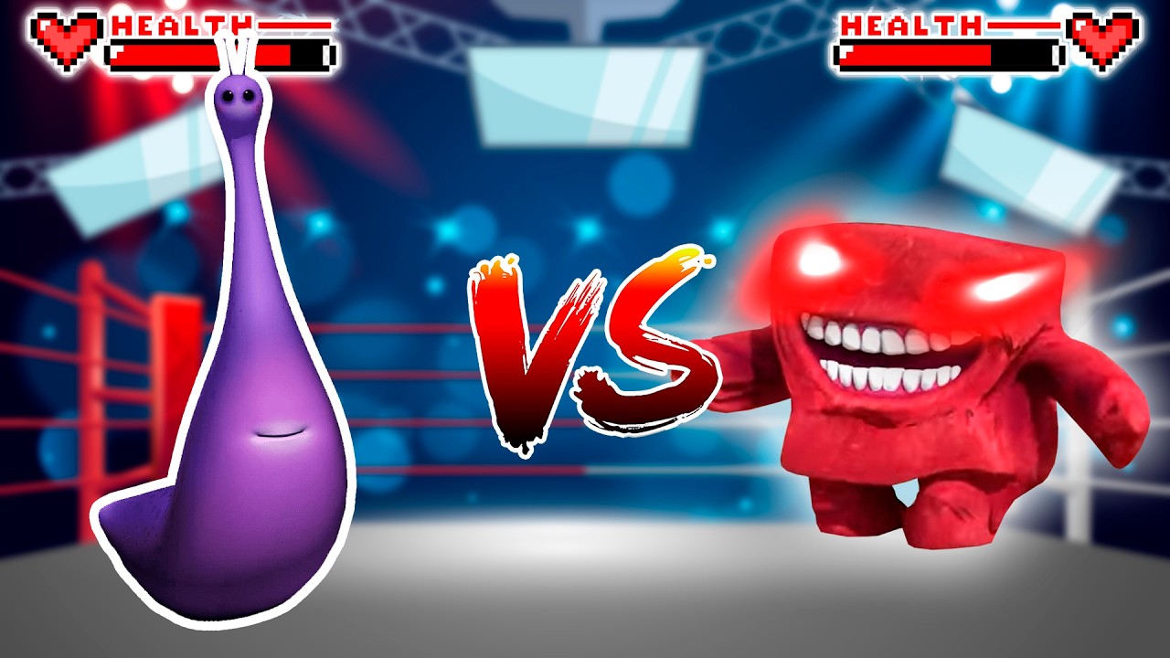 😂 EPIC SHOWDOWN: Purple Larva vs Evil Ei Ei Ei Estoy! Meme Battle - YouTube