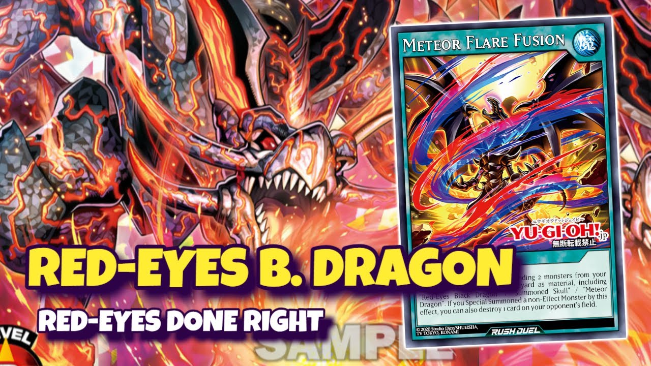 RED-EYES done right in RUSH DUEL (Outdated) - YouTube