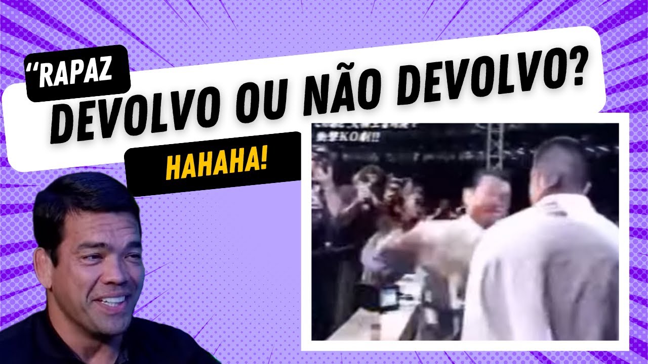 "TOMEI 3 TAPÃO NA CARA" - LYOTO MACHIDA SOBRE ANTONIO INOKI - YouTube