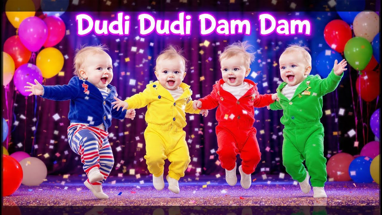 Dudi Dudi Dam Dam Dance | Dobi Dobi Dum Dum Kids Dance | Funny Baby ...
