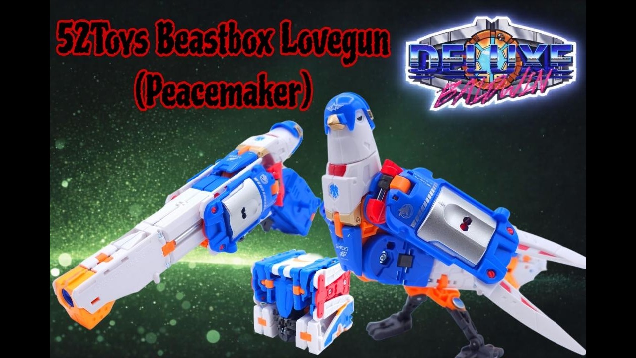 This Pigeon is Packing Attitude! 52Toys Beastbox Love Gun! (Peacemaker ...