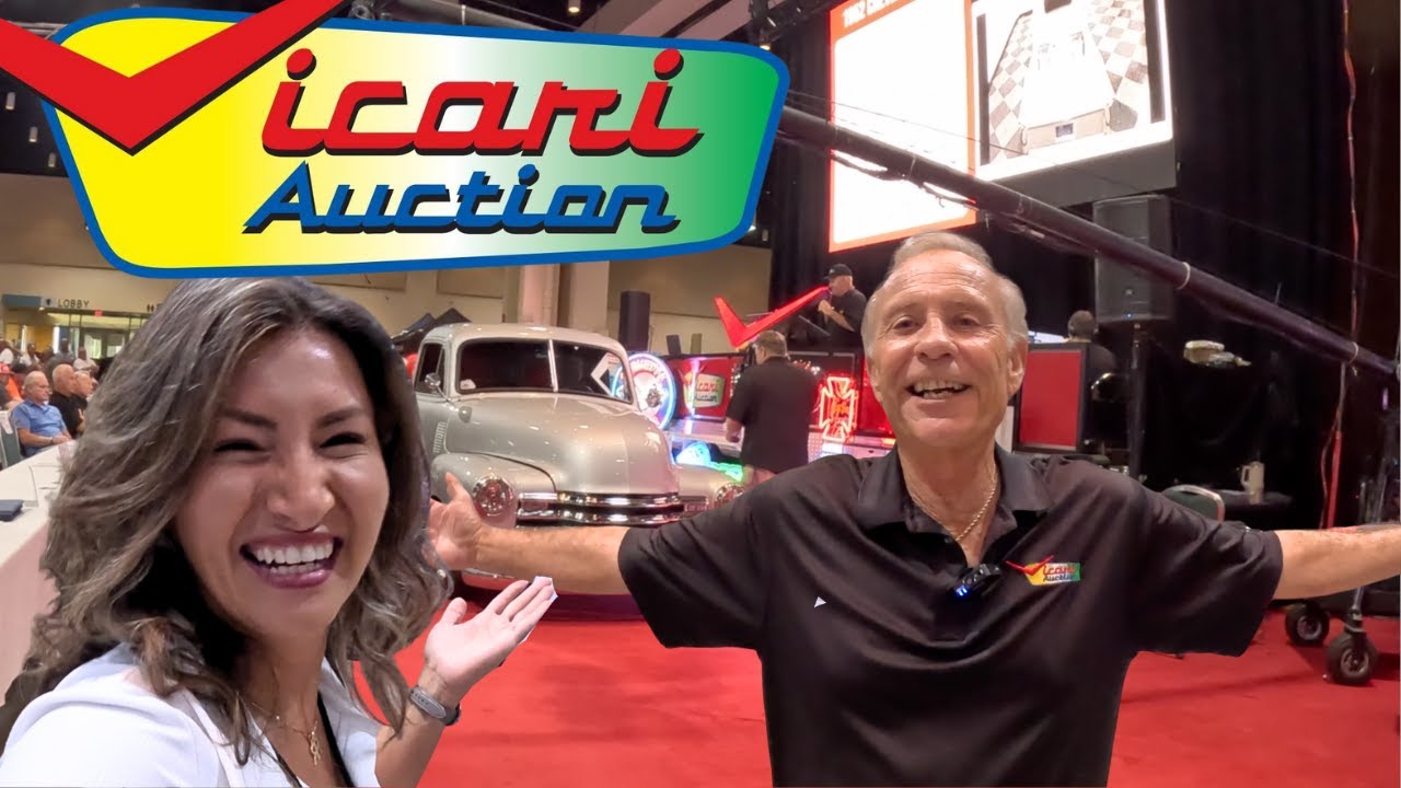 VICARI AUCTION AT CRUISING THE COAST 2023 WITH PETE VICARI - YouTube