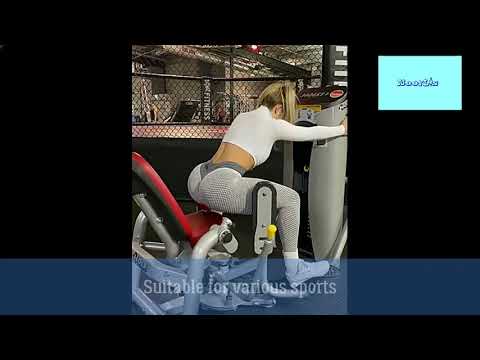 Breathable High Waist Grid Tights Yoga Pants