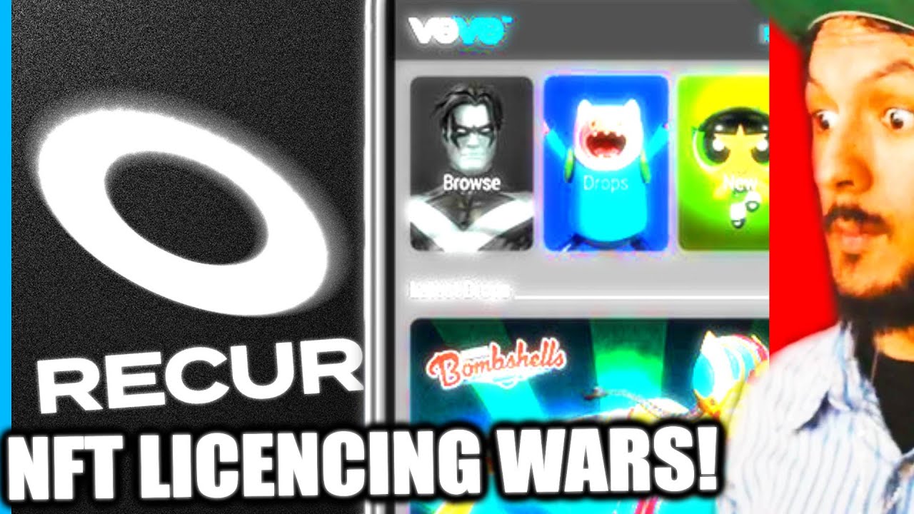 RECUR App vs VeVe App | Digital Licensed NFT Collectibles Overview ...