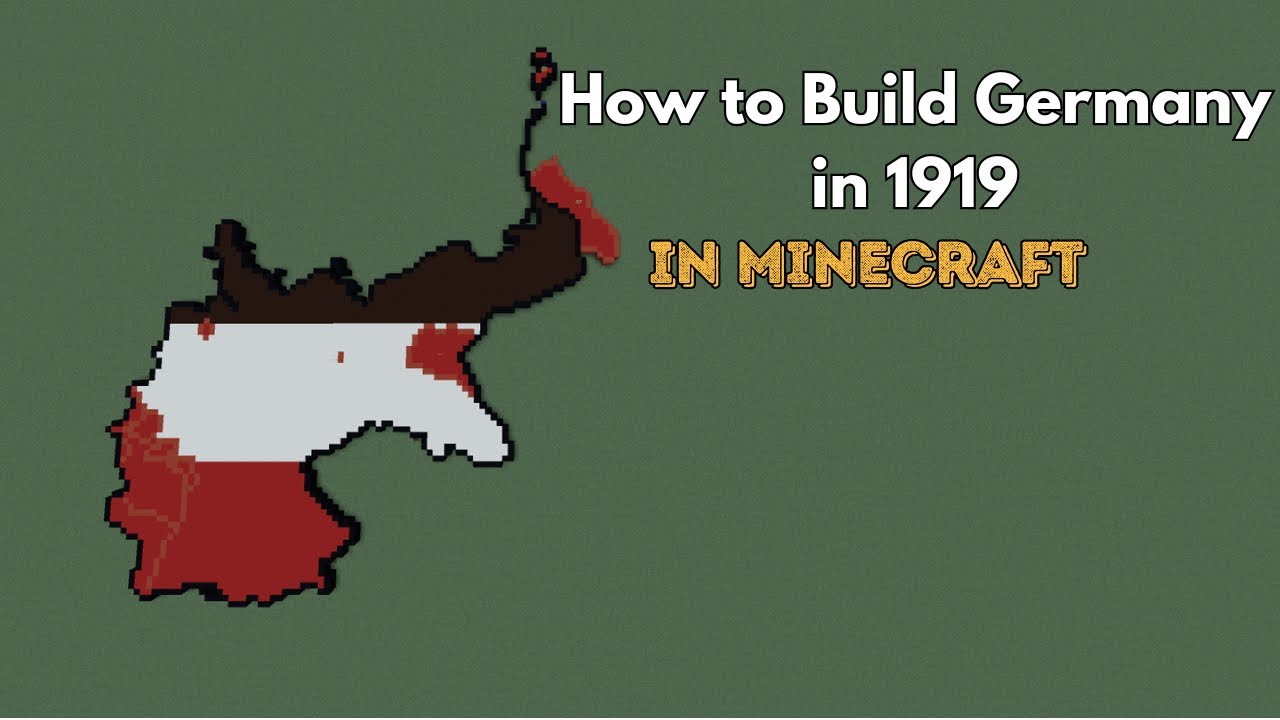How to Build Germany in 1919 in Minecraft - YouTube
