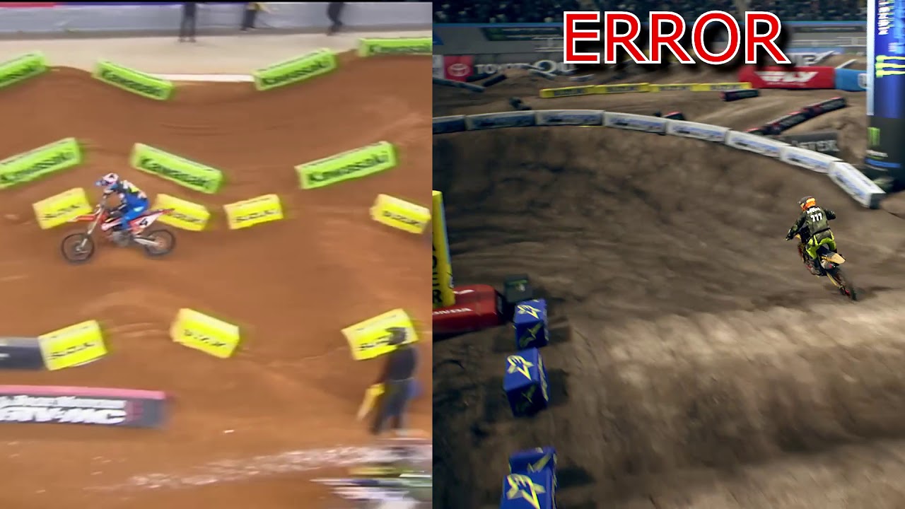 ERROR Monster Energy Supercross The Official Videogame 3 - YouTube