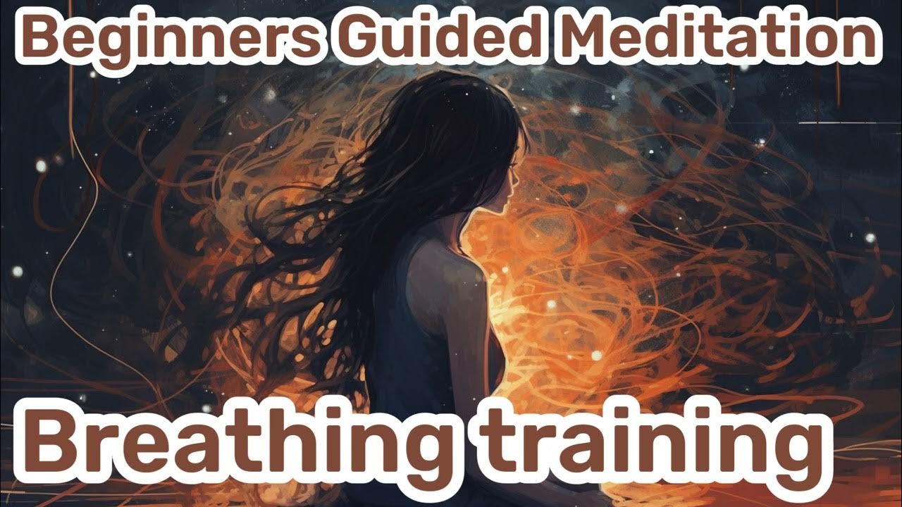 Breathing training for Beginners - 5 Minute Guided Meditation - YouTube