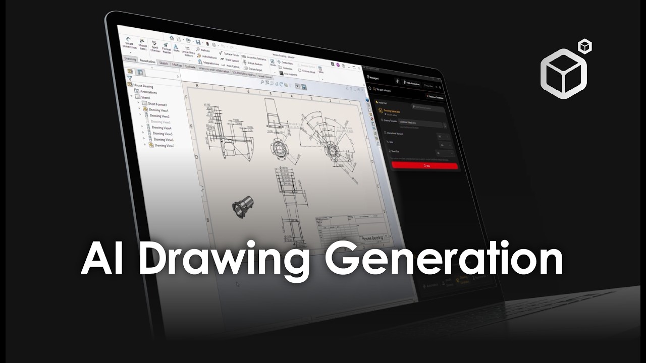 AI CAD Drawing Generation - YouTube