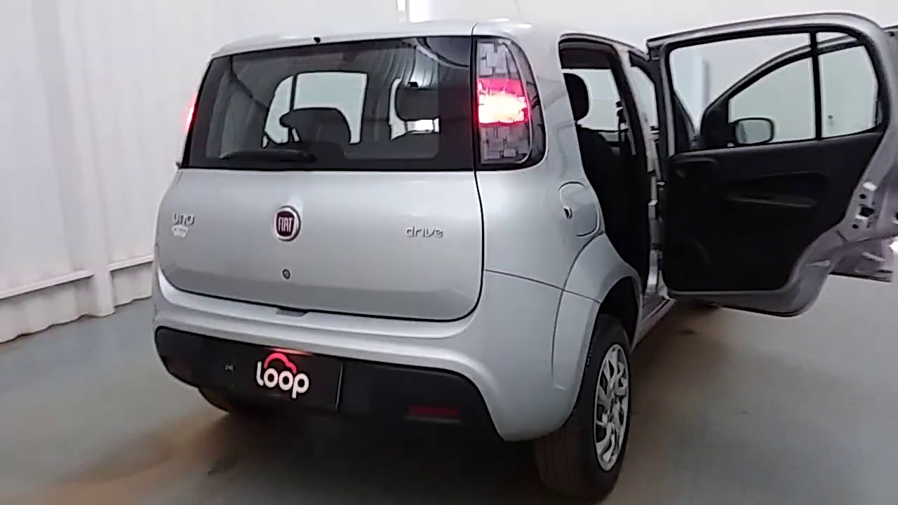 Fiat Uno Drive 1.0 1 2017/2018 - YouTube