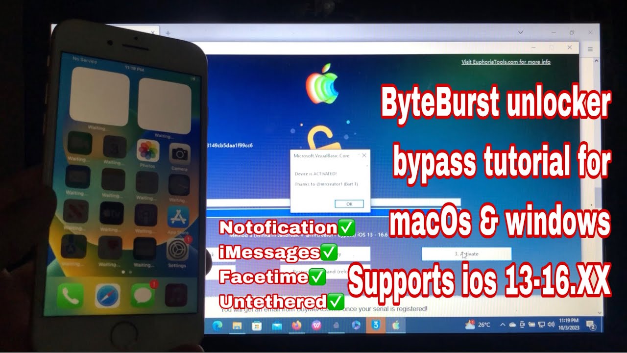 [*NEW]Byteburst unlocker hello bypass tutorial | for windows & macOs ...