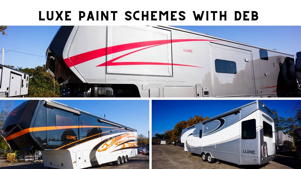 Luxe Fifth Wheel Paint Mask Options with Deb - YouTube