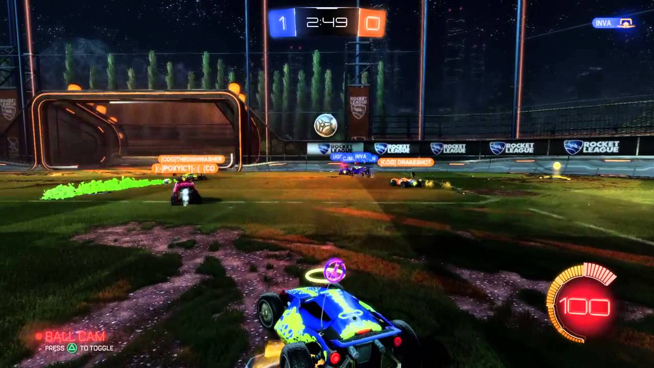 4v4 Chaos on Rocket League - YouTube