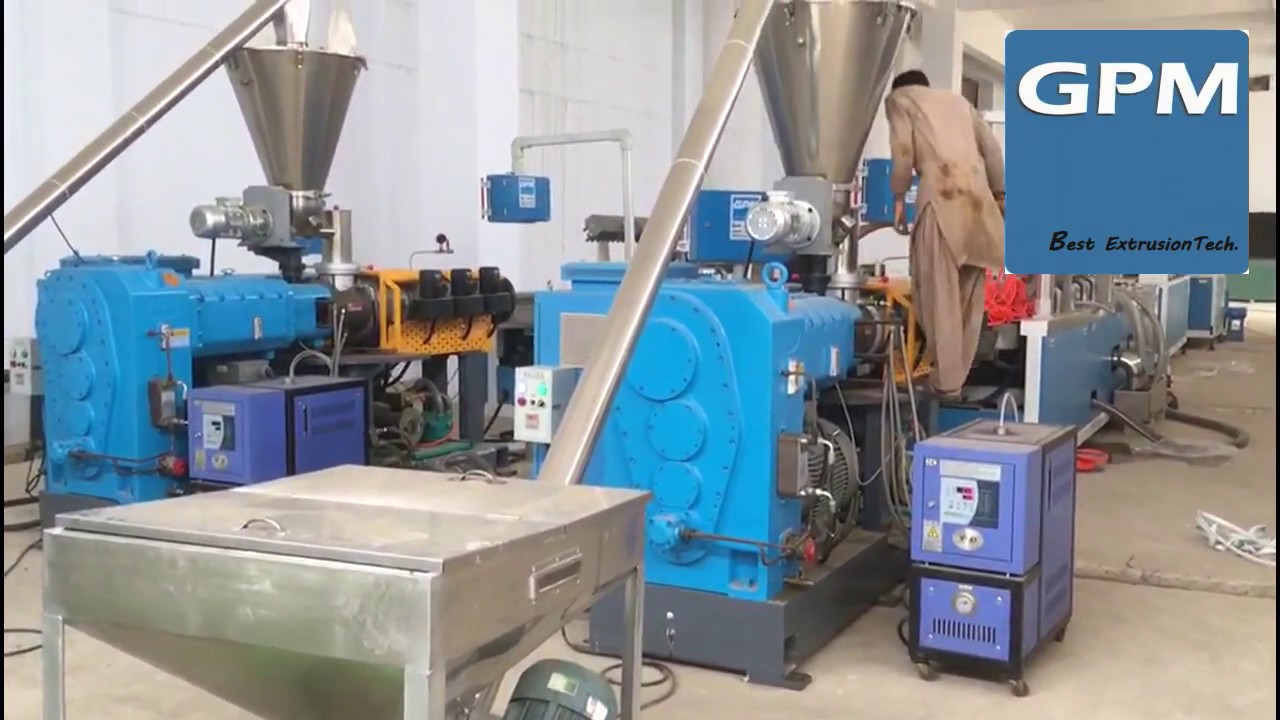pvc profile manufacturing process pvc profile extrusion Process（In ...